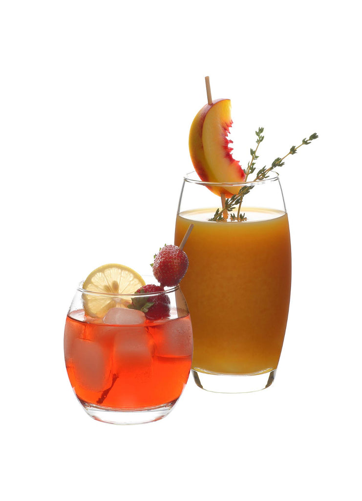 LAV Empire 12-Piece Drinking Glasses and Glass Tumblers Set, 17.25 & 1 ...